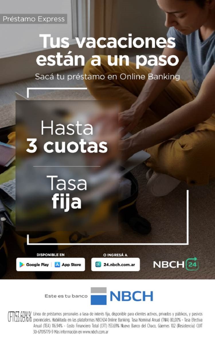 NBCH habilita un nuevo préstamo preaprobado en Online Banking - Reporte 24